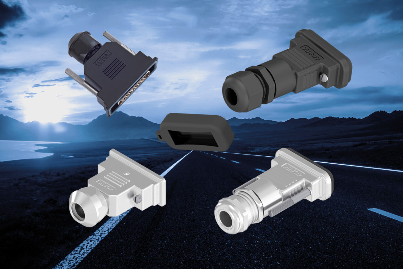 IP67 D-SUB Hauben - CONEC Bauelemente
